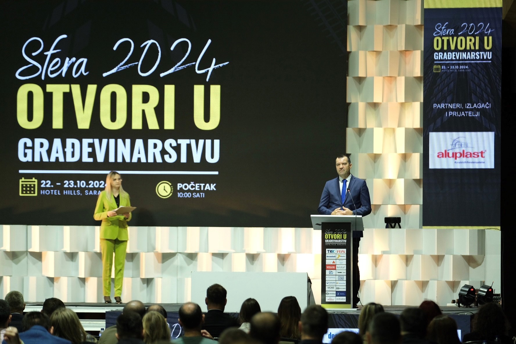 Svečano otvorena konferencija ''Sfera 2024: Otvori u građevinarstvu ...