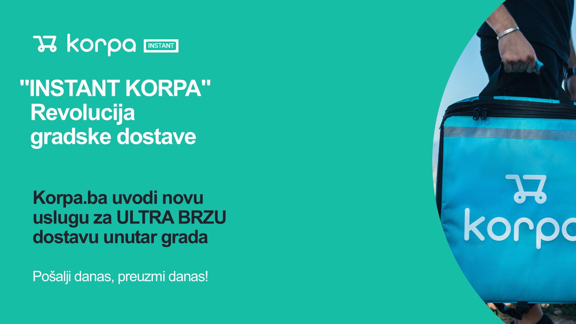 Korpa.ba predstavila novu platformu za brzu gradsku dostavu – Instant ...