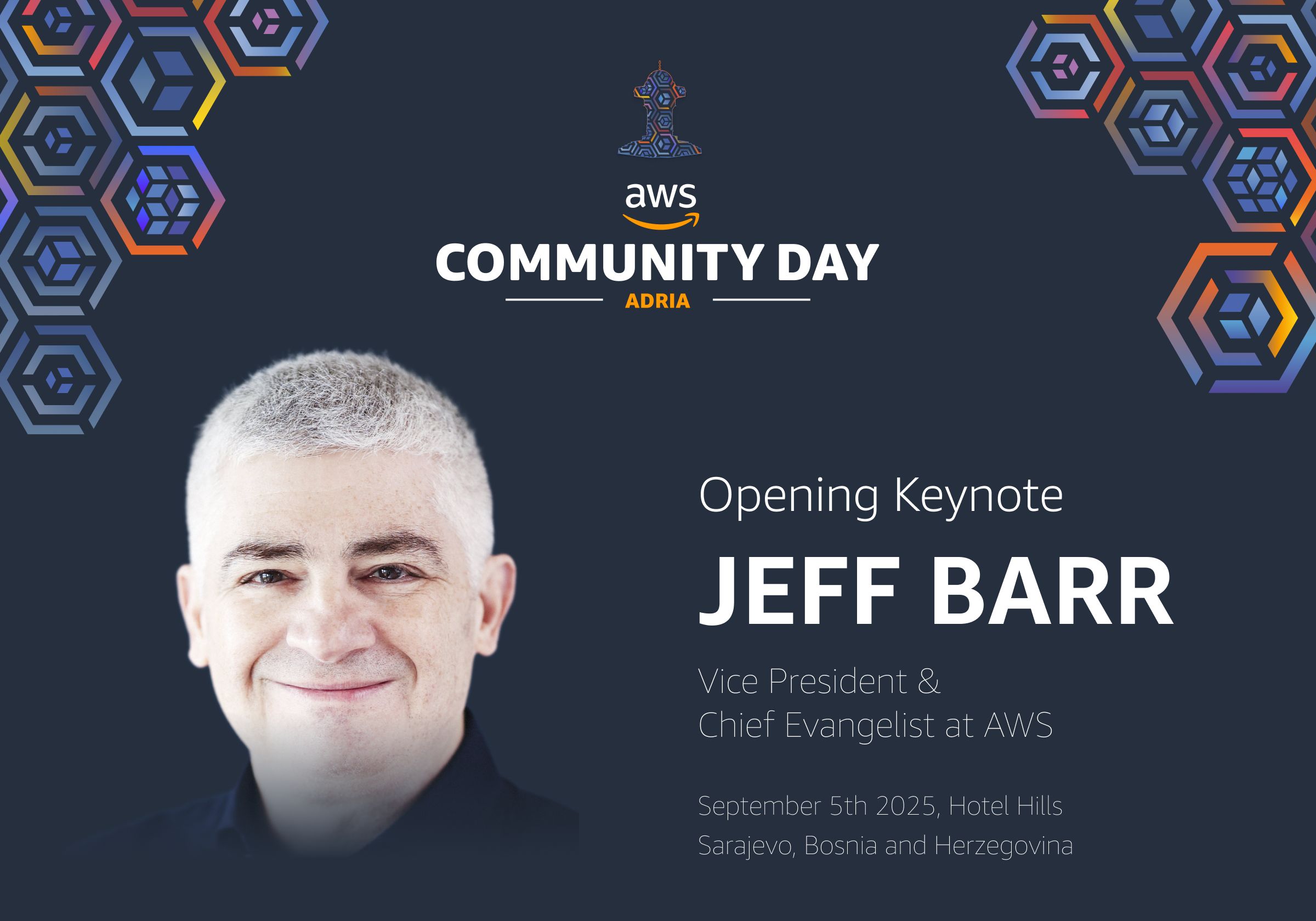 Potpredsjednik Amazon Web Services Jeff Barr otvara AWS Community Day ...