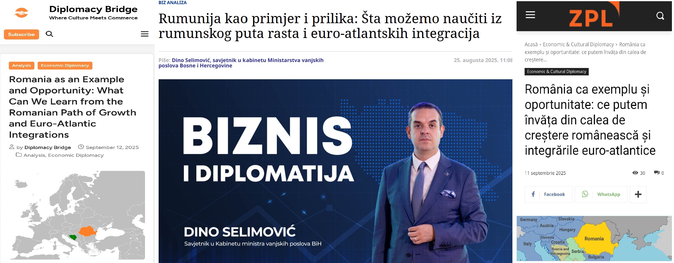 Rumunija kao putokaz: Kolumna iz Poslovnih novina objavljena na ...